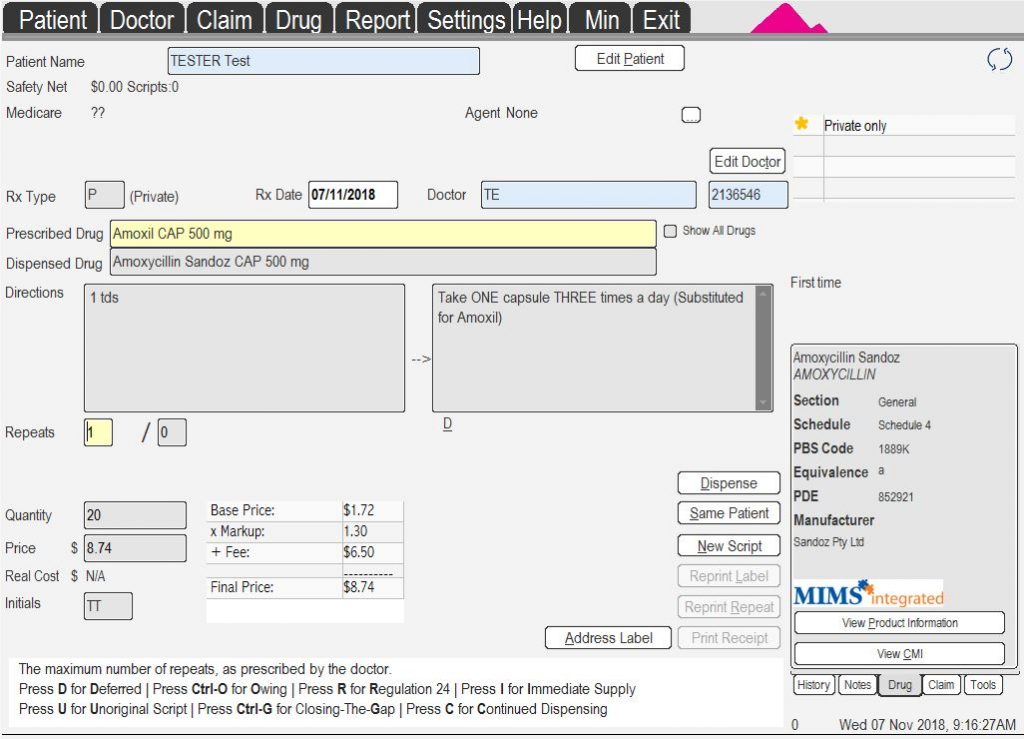 Dispense – Mountaintop Systems